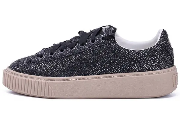 PUMA Platform Lux Sneakers - Black/brown