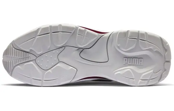 PUMA Les Benjamins X Thunder Disc Sneakers - White/red