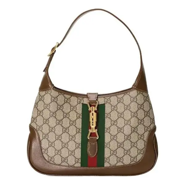Gucci Jackie 1961 Series Single Shoulder Bag - Redgreen