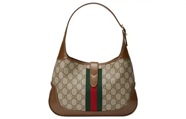 Gucci Jackie 1961 Series Single Shoulder Bag - Redgreen