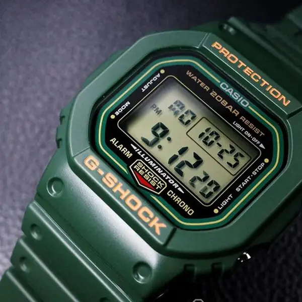 Casio G-shock Square Watch - Green