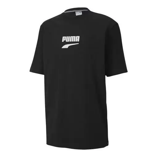 PUMA Downtown Classical Logo Short Sleeve Tee