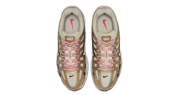 Nike P-6000 Sneakers - White/gold/red