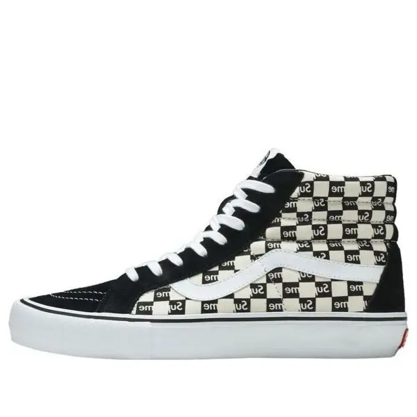 VANS Supreme X Sk8-hi Pro 'checkered Black - Black/white