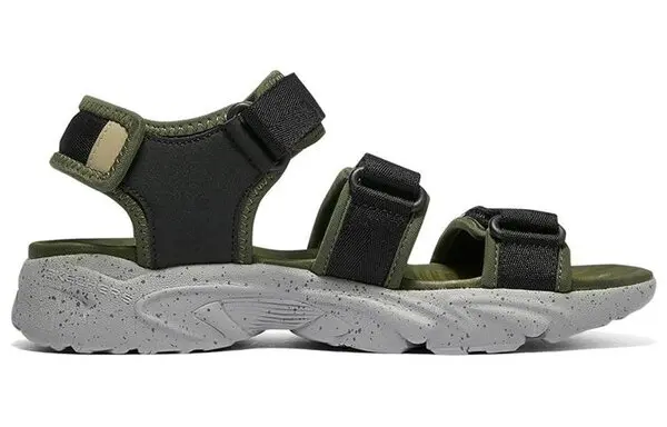 Sketchers Stamina Sandal - Olive/black