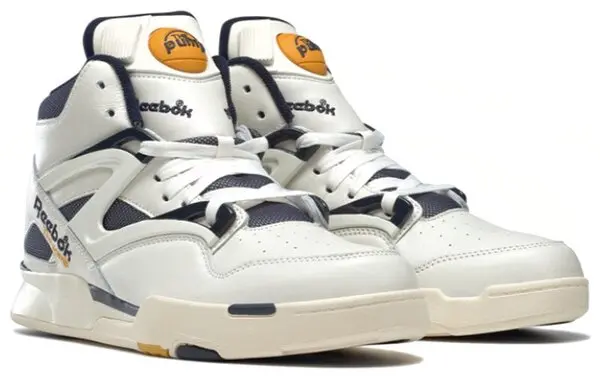 REEBOK Pump Omni Zone Ii "chalk Vector Navy" Sneakers - White/blue
