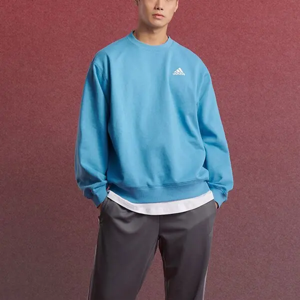 Adidas Crewneck Sweatshirt With Logo Detail