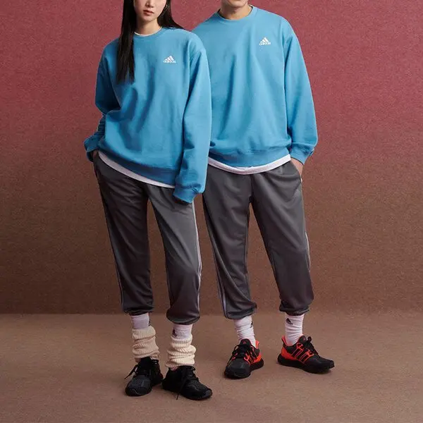Adidas Crewneck Sweatshirt With Logo Detail