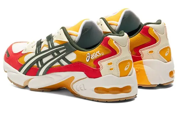 Asics Gel-kayano 5 Og "nasi Lemak" Sneakers - White/red/green