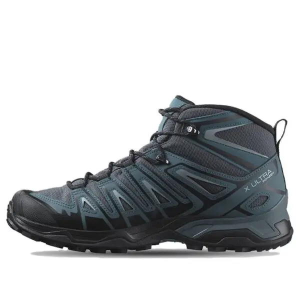 SALOMON X Ultra Pioneer Gtx Mid Hiking Boots - Ebony/stargazer/quarry