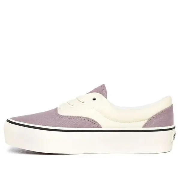 VANS Era Platform Sneakers - White/purple