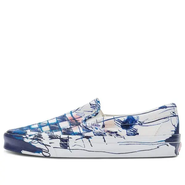 VANS Connor Tingley X Og Classic Slip-on Lx - White/blue
