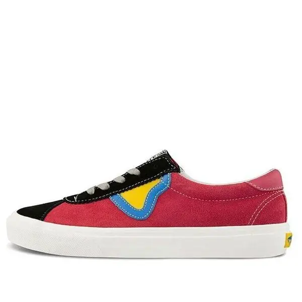 VANS Sports Low Top Sneakers - Red