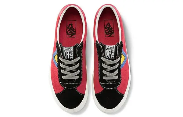 VANS Sports Low Top Sneakers - Red