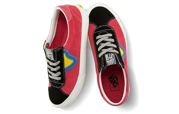 VANS Sports Low Top Sneakers - Red