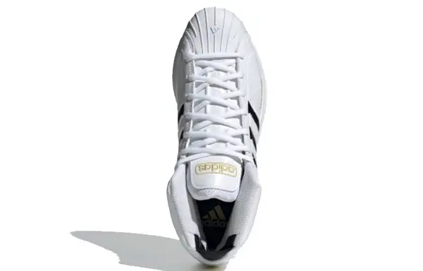 Adidas Pro Model 2g Mid Top Basketball Sneakers - White
