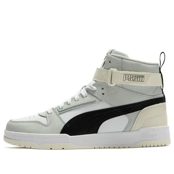 PUMA Rbd Game High Top Sneakers - White/gray/black