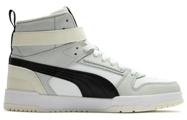 PUMA Rbd Game High Top Sneakers - White/gray/black