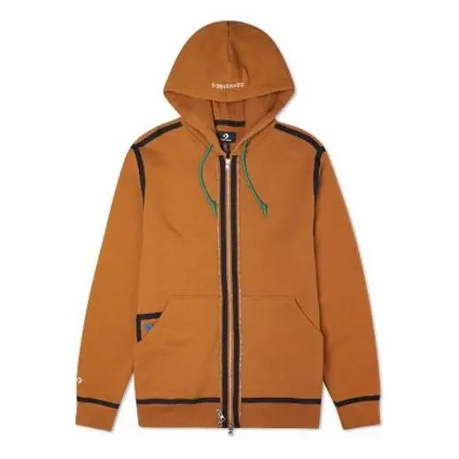 CONVERSE Utility Full Zip Hoodie - Khaki