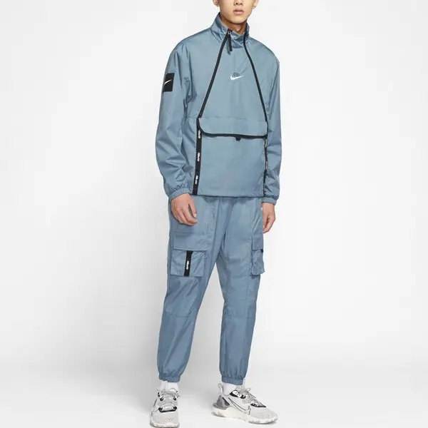Nike Woven Reflective Logo Stand Collar Jacket