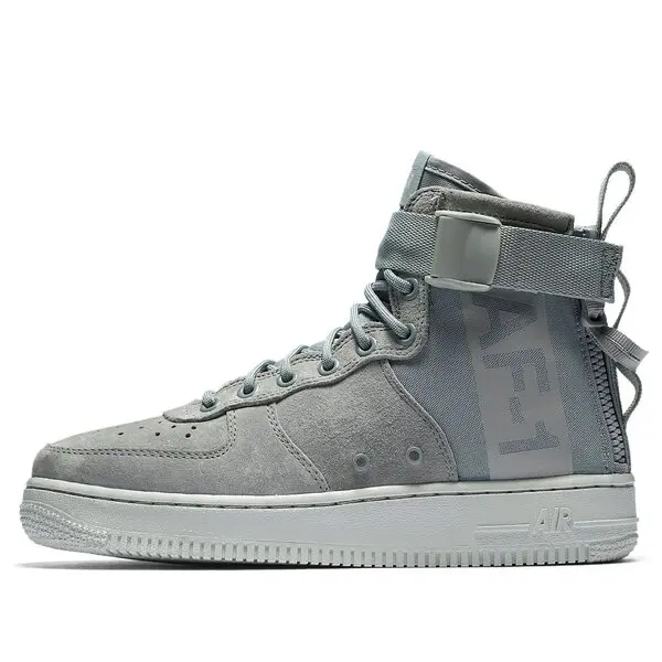 Nike Sf Air Force 1 Mid 'light Pumice - Grey