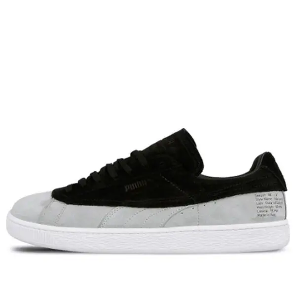 PUMA Stampd X Suede Classic Low Top Sneakers - Black