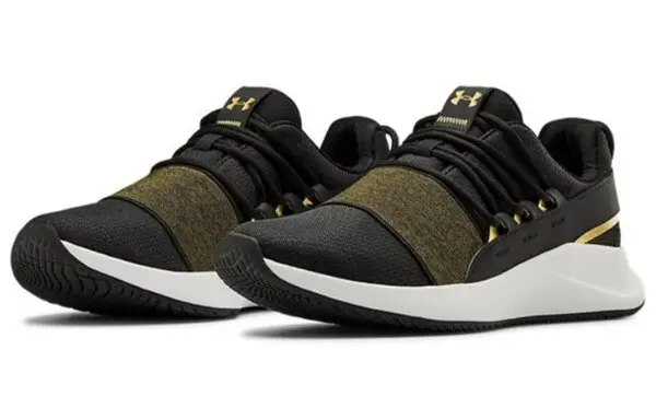 Under Armour Charged Breathe Metallic Sneakers - Black
