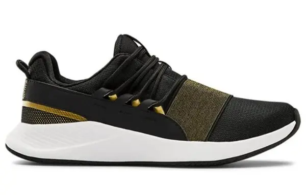 Under Armour Charged Breathe Metallic Sneakers - Black