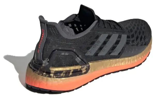 Adidas Ultraboost Pb Athletic Sneakers - Black/gold/orange