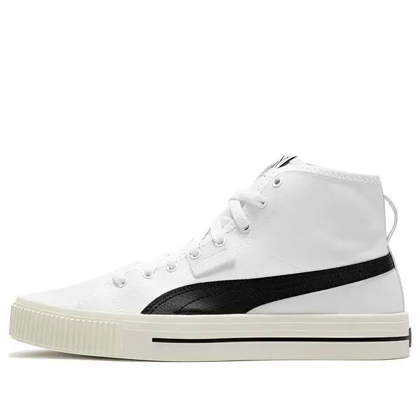 PUMA Ever Mid High Top Sneakers - White/black