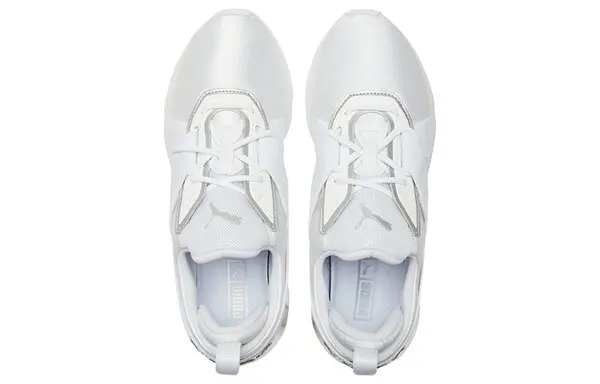 PUMA Muse X3 Low Top Sneakers - White/silver