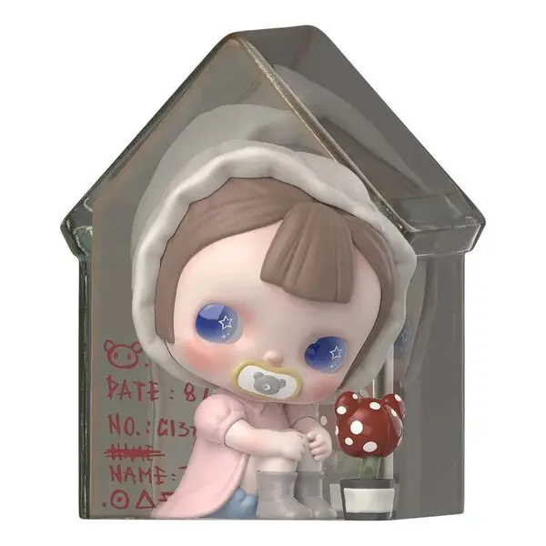 POP MART Tinytiny Prologue "glass House" Collectible Figure - Multi-color