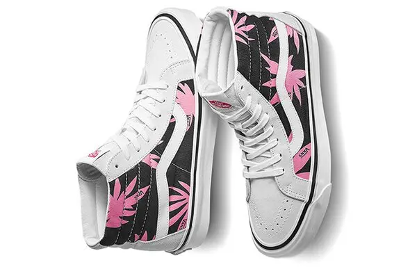 VANS Sk8-hi 38 Dx High Top Sneakers With Floral Print - Pink
