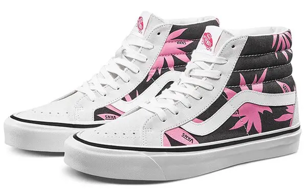 VANS Sk8-hi 38 Dx High Top Sneakers With Floral Print - Pink