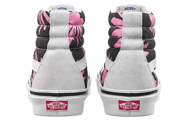 VANS Sk8-hi 38 Dx High Top Sneakers With Floral Print - Pink