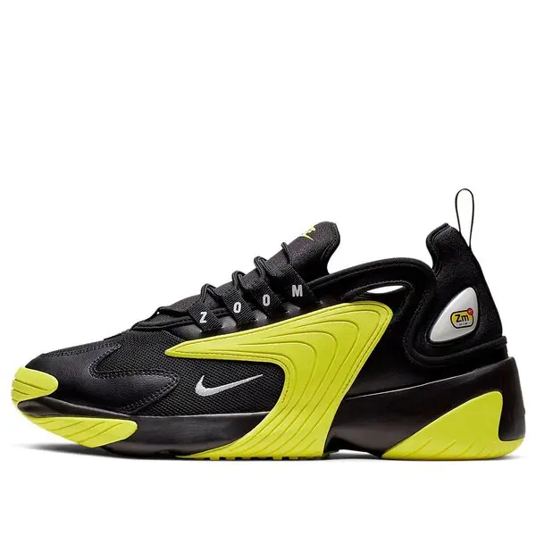 Nike Zoom 2k Athletic Sneakers - Black/yellow