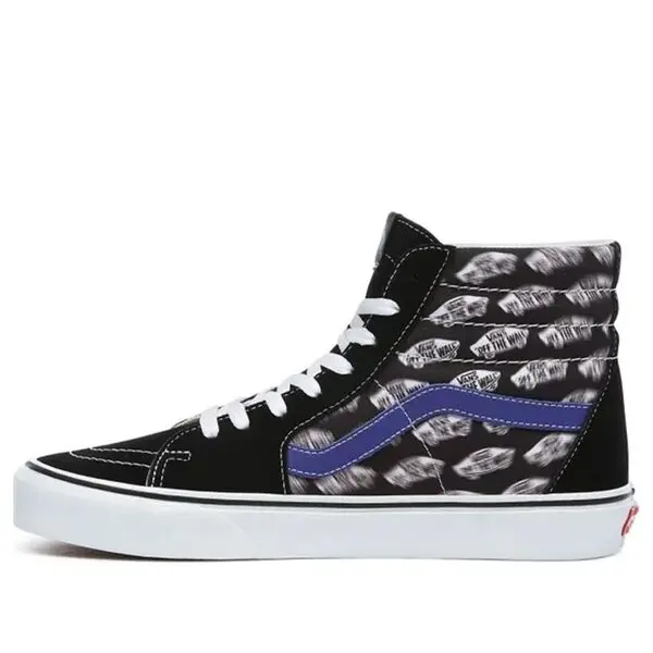 VANS Sk8-hi "blur Boards" High Top Sneakers - Black