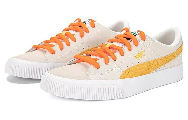 PUMA Suede Skate Nitro Low Top Sneakers - Yellow