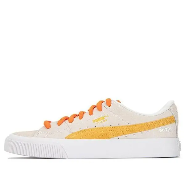 PUMA Suede Skate Nitro Low Top Sneakers - Yellow