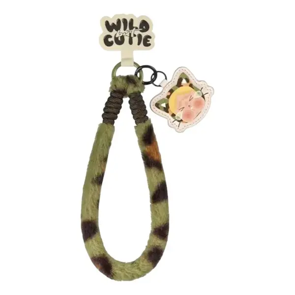 POP MART Crybaby Wild But Cutie Phone Charm Camo Cutie - Multi-color