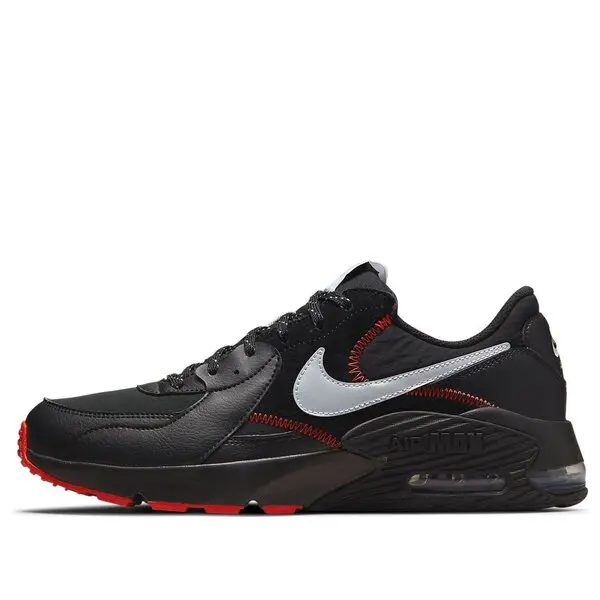 Nike Max Excee 'black Sport Red - Black/white/red