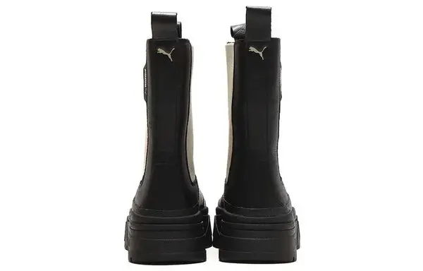 PUMA Mayze Stack Chelsea Boots - Black