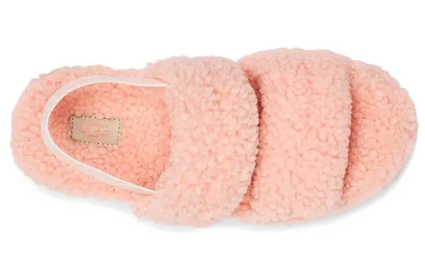 UGG Oh Fluffita Shearling Slides - Light Pink