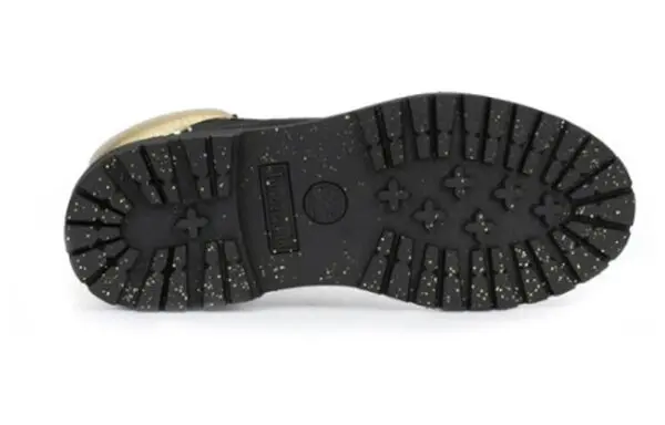 Timberland Heritage 6-inch Waterproof Lace-up Boots - Black/gold