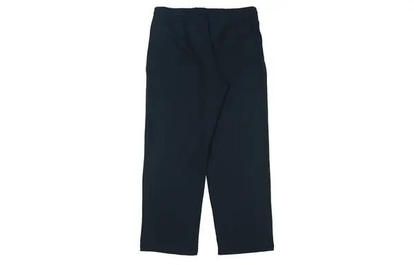 Adidas Casual Sports Fleece Lined Running Knit Straight Long Pants - Black