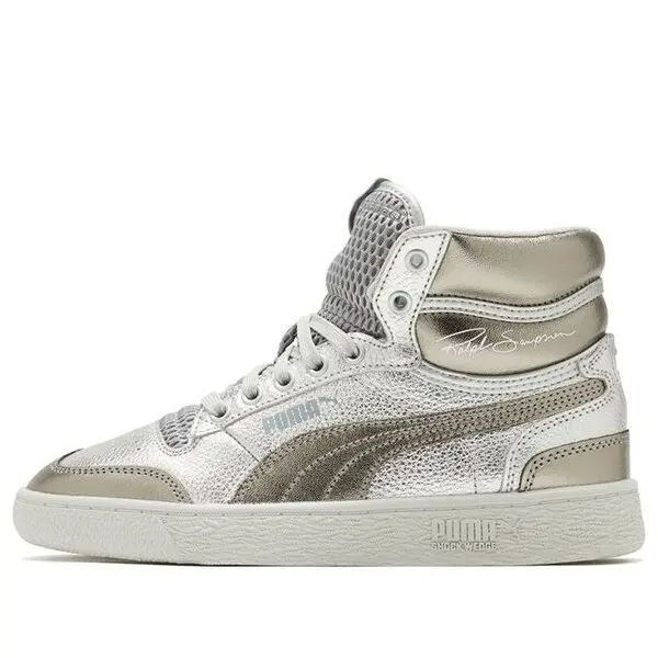 PUMA Ralph Sampson Mid "cloud" Sneakers - Silver/light Gray