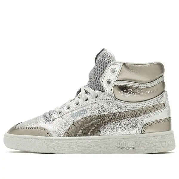 PUMA Ralph Sampson Mid "cloud" Sneakers - Silver/light Gray