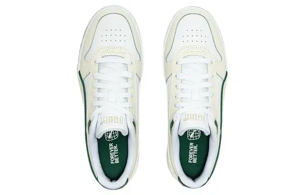 PUMA Rbd Game Low Ivory Sneakers - White/green