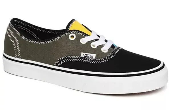 VANS Authentic Zig Zag Sneakers - Green/blue/yellow