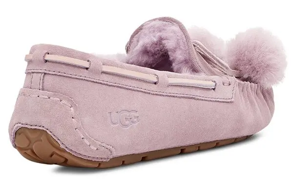 UGG Dakota Bow Pom Loafer - Pinkpurple